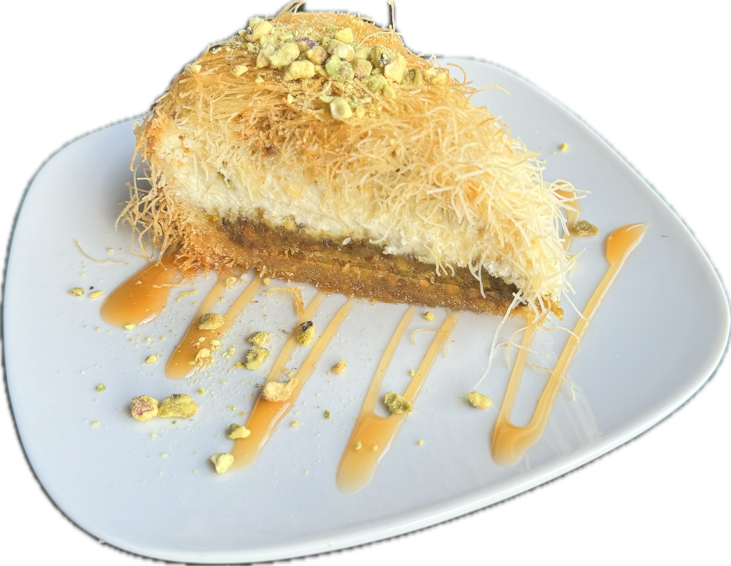 Knafeh Cheese Cake | Cafe X2O